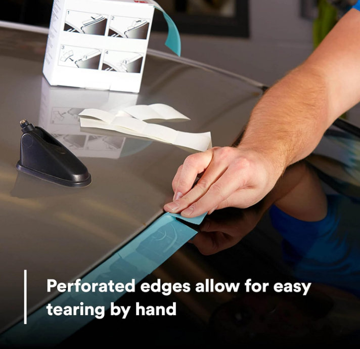 3M Perforated Trim Masking Tape 06349, Molding Paint Protection, Trim ...