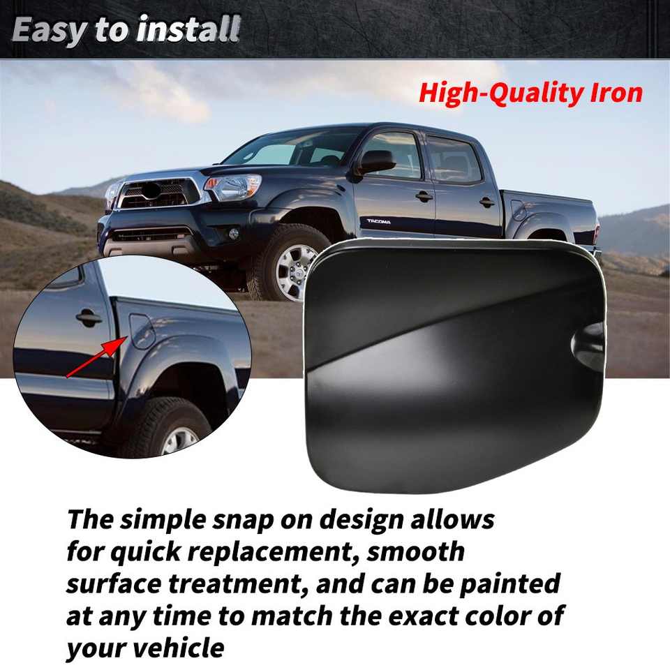 Fuel Filler Lid Gas Door Cover 77305-04905 Fit For Toyota 2005-15 ...