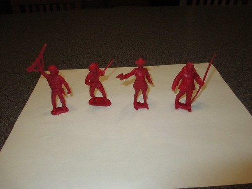 VINTAGE IDEAL ROYAL CANADIAN MOUNTIE, ESKIMO, REVOLUTIONARY & ALAMO ...