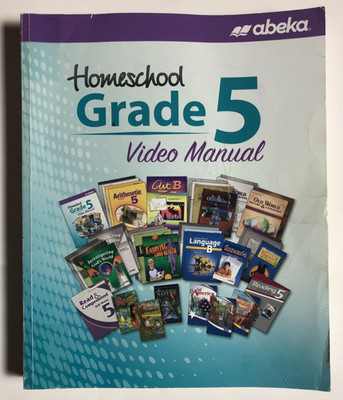ABeka 5th Grade 5 Video Manual Daily Lesson Guide All Subjects Current ...