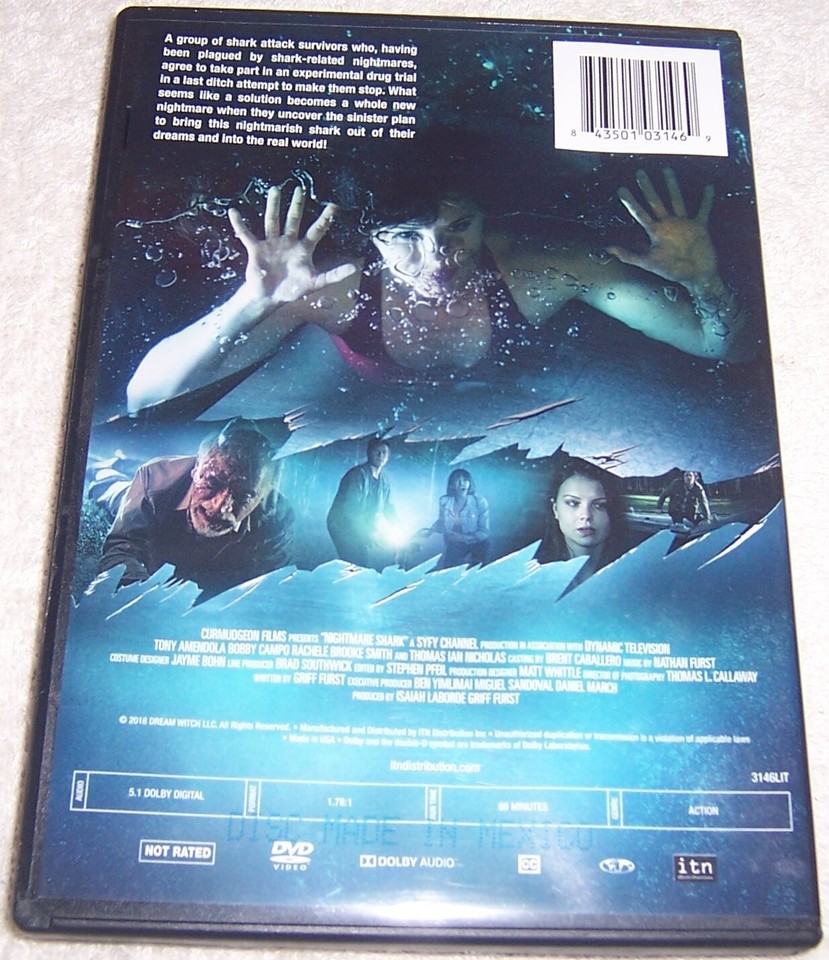Nightmare Shark DVD 843501031469| eBay