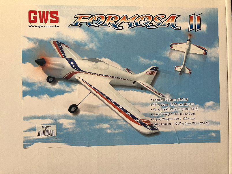 GWS Formosa II RC Aerobatic Airplane ARF Kit. | eBay