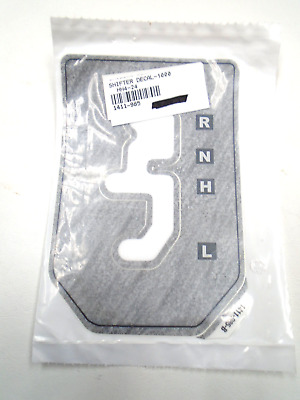 ARCTIC CAT 1411-985 SHIFT GATE DECAL GRAY / BLACK / WHITE | eBay