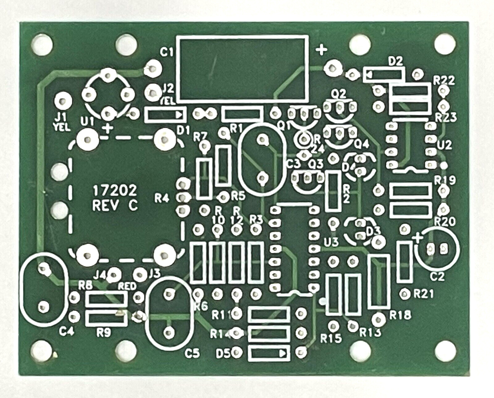 NOS 2 small ETI Printed Circuit Boards PCB Emerald Green | eBay
