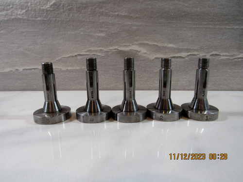 22 Pcs. Hardinge Bros., DALE Watchmaker Tools; 6mm Step Collet Set #1 ...