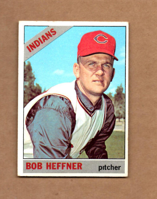 1966 Topps #432 Bob Heffner Cleveland Indians | eBay