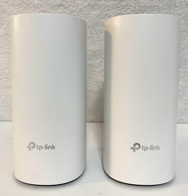 LOT 2 TP-Link Deco W2400 AC1200 Dual-Band Whole Home Mesh WiFi System 2 ...