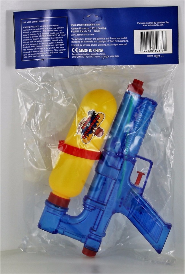 ROCKY AND BULLWINKLE water gun The Zombify Gun | eBay