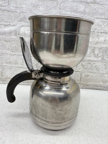 Vintage Nicro Vacuum Siphon Coffee Maker Stainless Steel | eBay