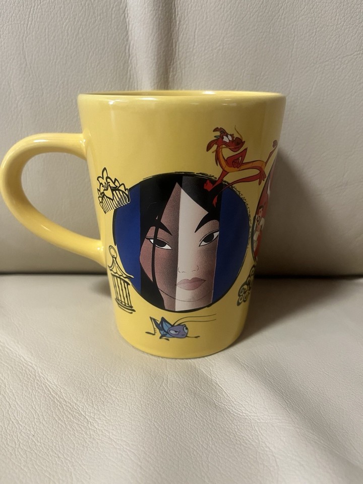Disney Mulan Li Shang Mushu Cri-Kee Heavyweight Mug Cup | eBay