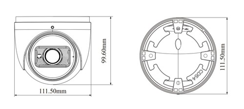 5MP Motorized Turret Camera HDC-IRD5AE35-GMZ, 2.8-12mm Lens, IP67 ...