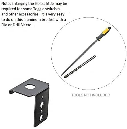 Universal Mounting Bracket For Panel Push Button Breakers Toggle ...