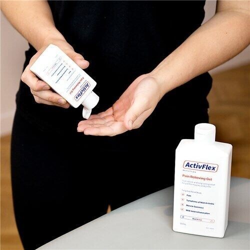 ActivFlex Pain Relieving Gel 125ml (Flexall 454 Alternative) Menthol 7% ...
