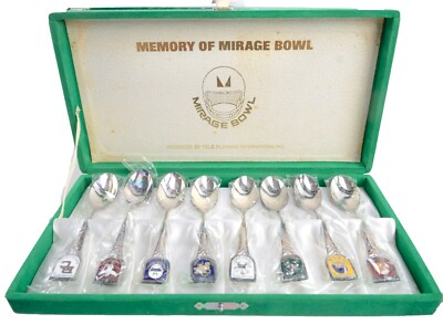 Vintage Collage Football Mirage Bowl Japan Complete Souvenir Collector ...