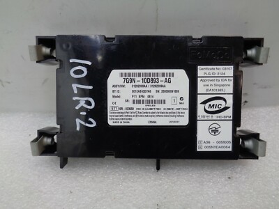 2009-2010 Land Rover LR2 Bluetooth Radio Control Module 7G9N-10D893-AG ...