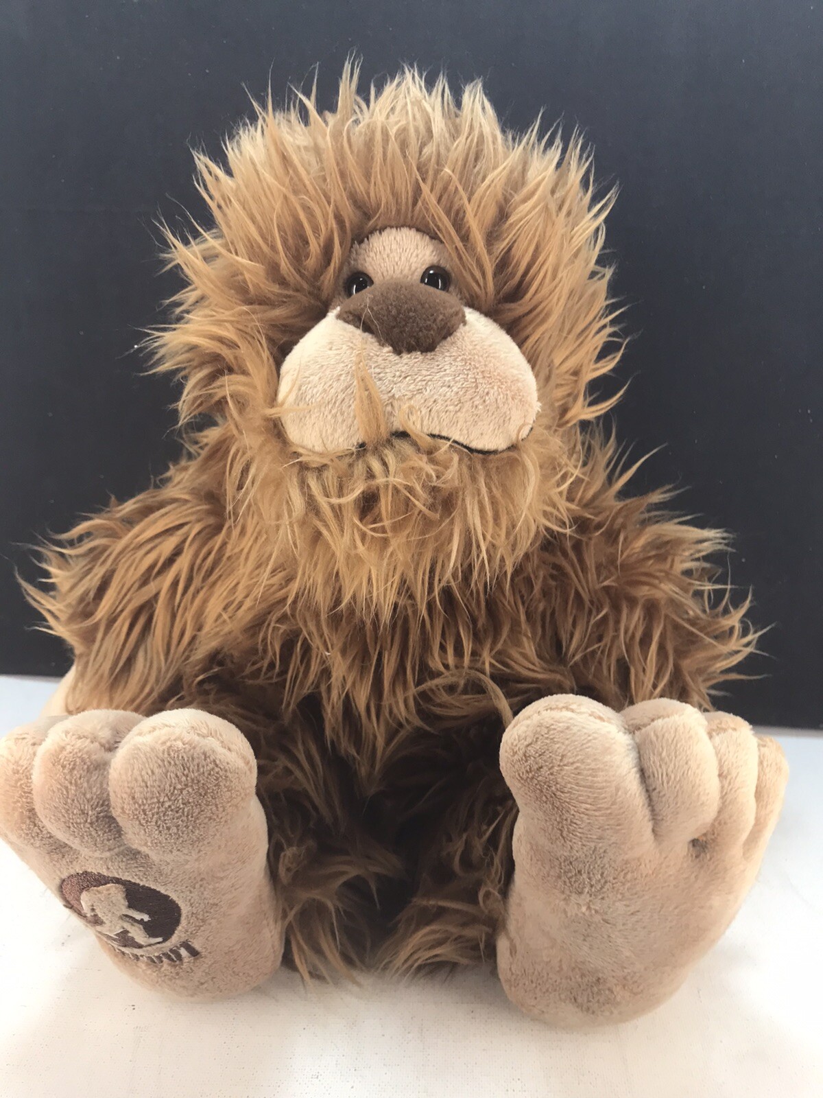 Aurora Big Foot 10” Sitting Plush Stuffed Animal Sasquatch Yeti Wild ...