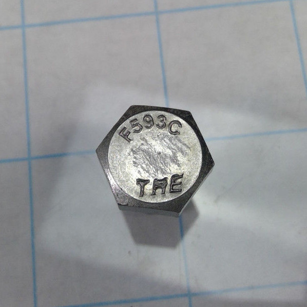 FASTENAL 3/8" -16 x 3/4" Grade 18-8 Stainless Steel Hex Cap Bolt Screw ...