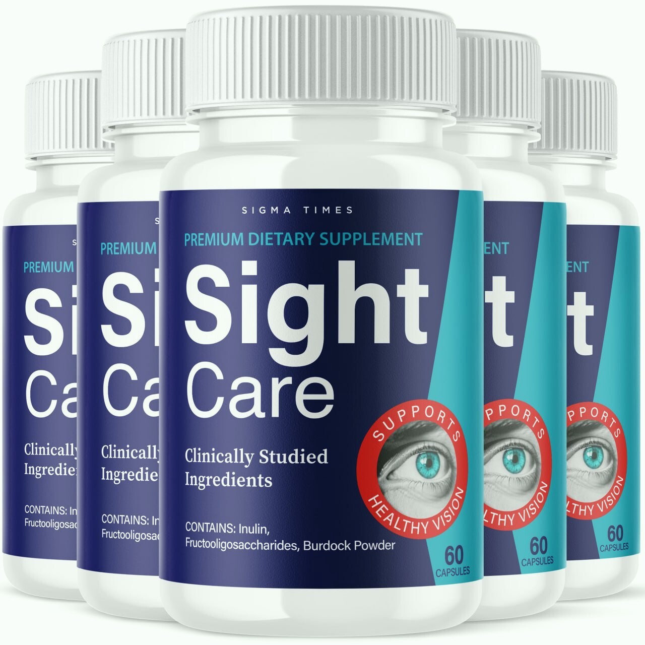 (5 Pack) Sight Care Pills - Sight Care Supplement Capsules For Healthy ...