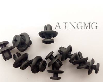 30 Fender Splash Shield Retainer Bumper Clip For Acura For 91512SM4003 ...