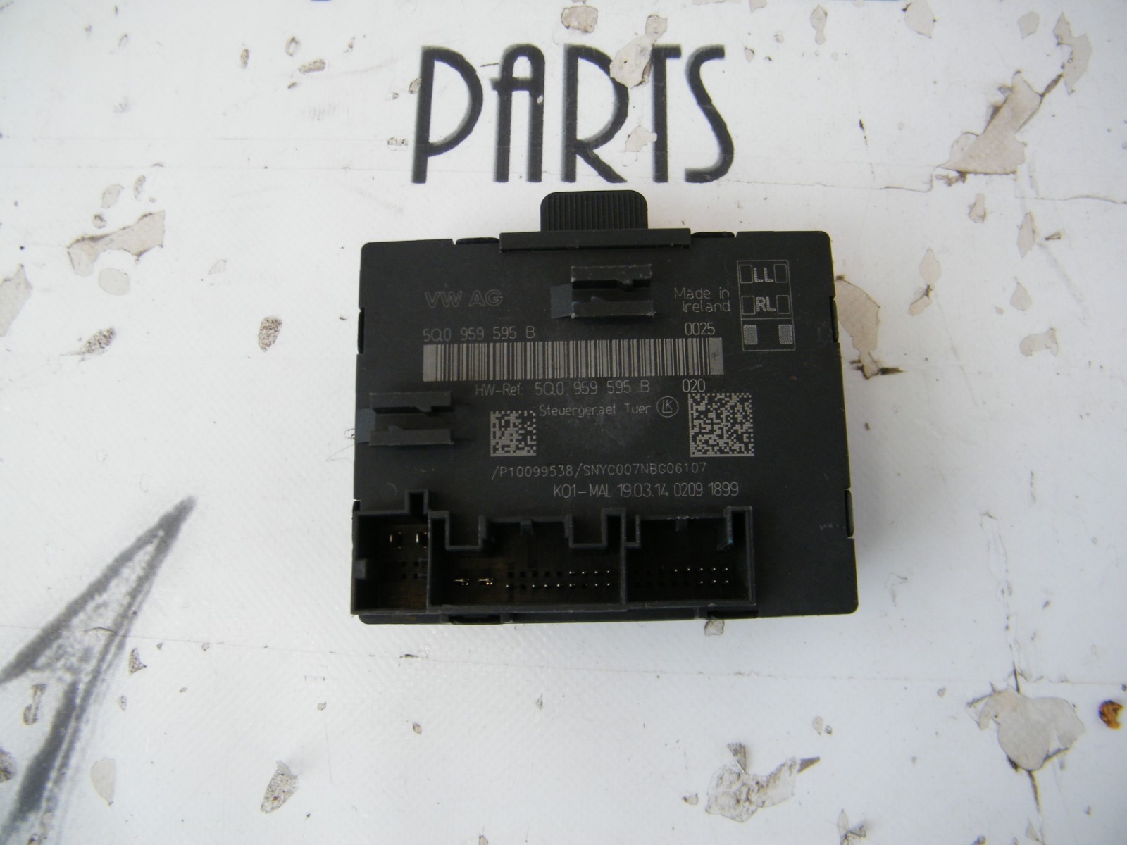 AUDI A3 (8V) 2012-2016 S-LINE 5DR REAR LH/RH DOOR CONTROL MODULE ECU ...