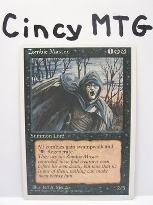 Zombie Master - 1x x1 - Fourth Edition - 4ED - NM - MTG Magic | eBay