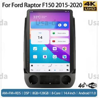 14.4"Car GPS Navigation For Ford Raptor F150 2015-2020 Radio Stereo ...