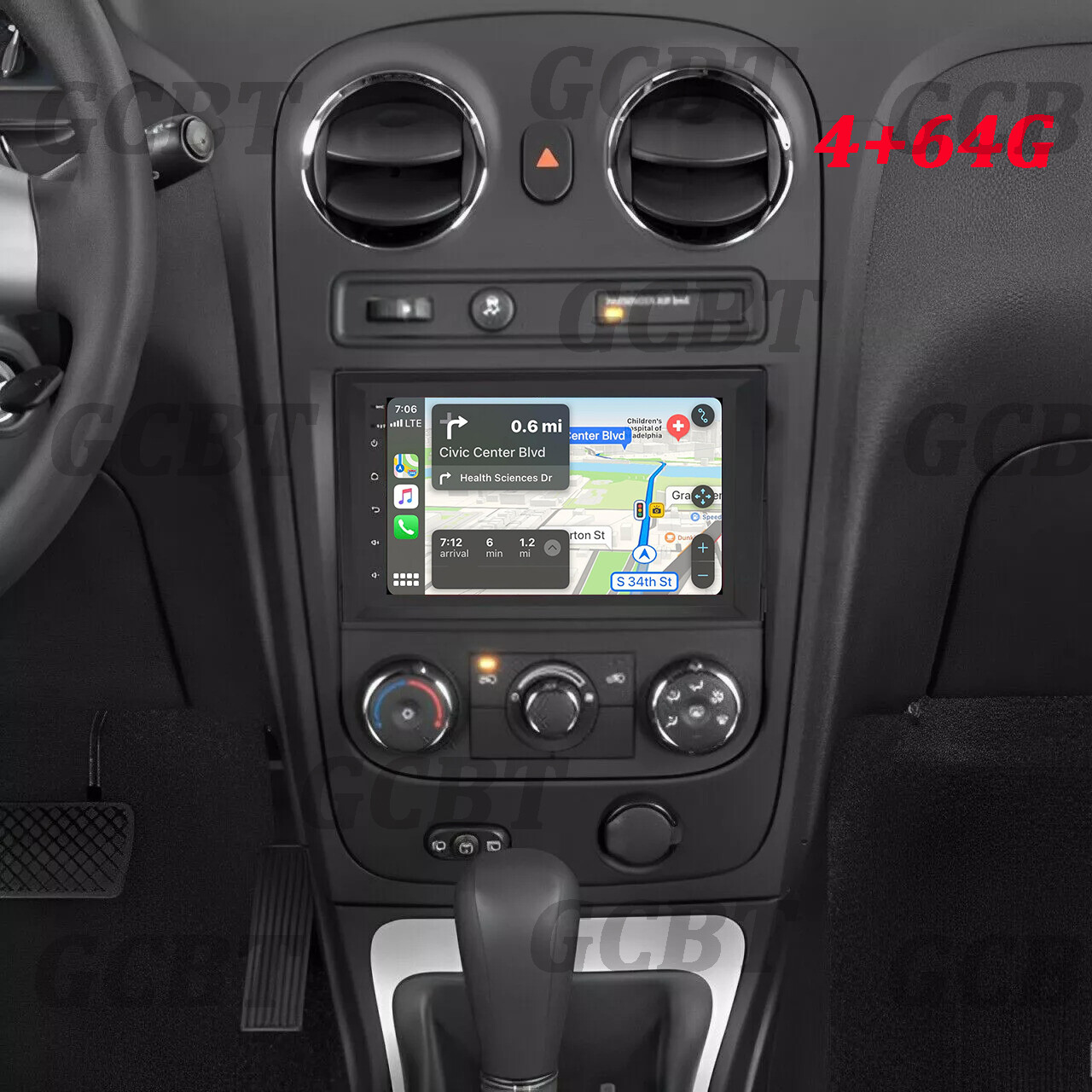 7" For Chevrolet HHR 2006 2007 2008 2009 -2011 Android 13 Car Stereo ...