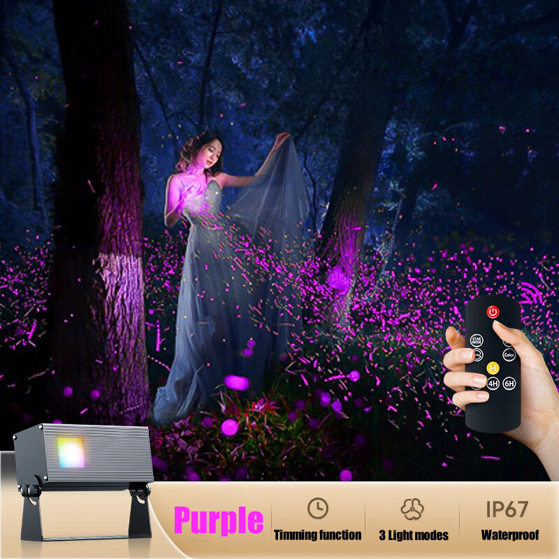 10W-30W Dynamic Firefly Laser Projection Light IP67 Mulit-color GOBO ...