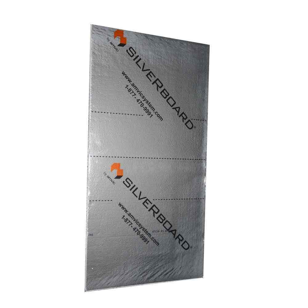Radiant Acoustic Insulation Kit 2 ft. x 48 in. R5 STC 19 (12 sheets) 96 ...