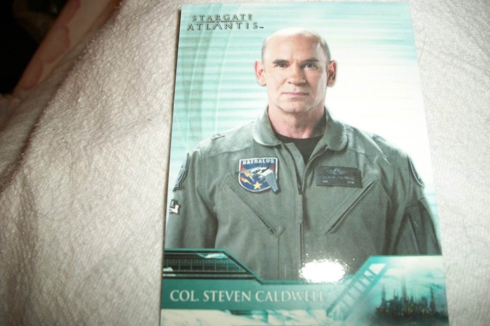 STARGATE ATLANTIS SEASONS 3&4 TEAM MEMBER CARD "COL. STEVEN CALDWELL ...