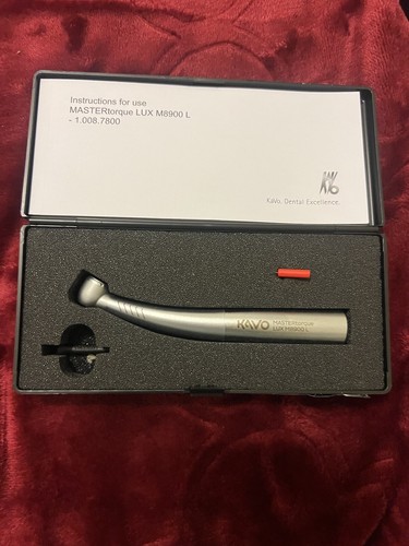 Kavo Mastertorque LUX M8900L M8900 L Dental High Speed Handpiece Fiber ...