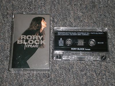 Rory Block~Tornado~1996 Blues Rock~Rounder C 3140~Cassette Tape~FAST ...