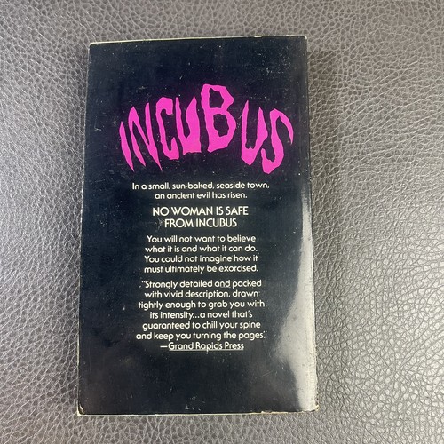 Incubus by Ray Russell 1977 Dell Books Paperbacks from Hell Vintage ...