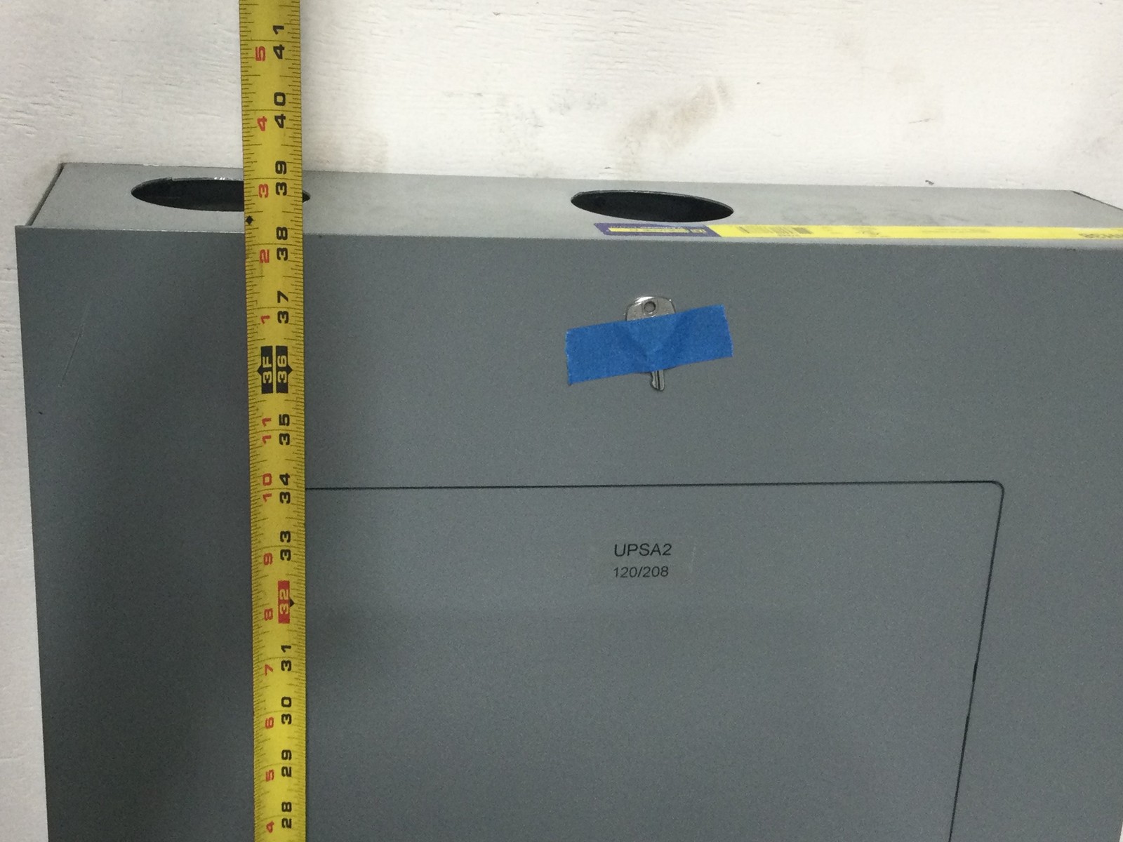 Square D NC38S/NQ442L2C 225 Amp 3 Phase 42 Space 120/240V Panelboard 38 ...