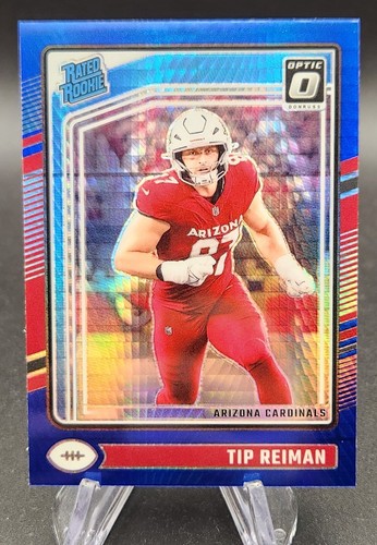 Tip Reiman 2024 Donruss Optic Rated Rookie Blue Hyper Prizm #292 ...