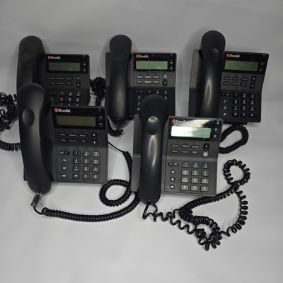 Lot Of 5 ShoreTel IP420 VOIP Phone Mitel IP Voice Busines Office Phone ...