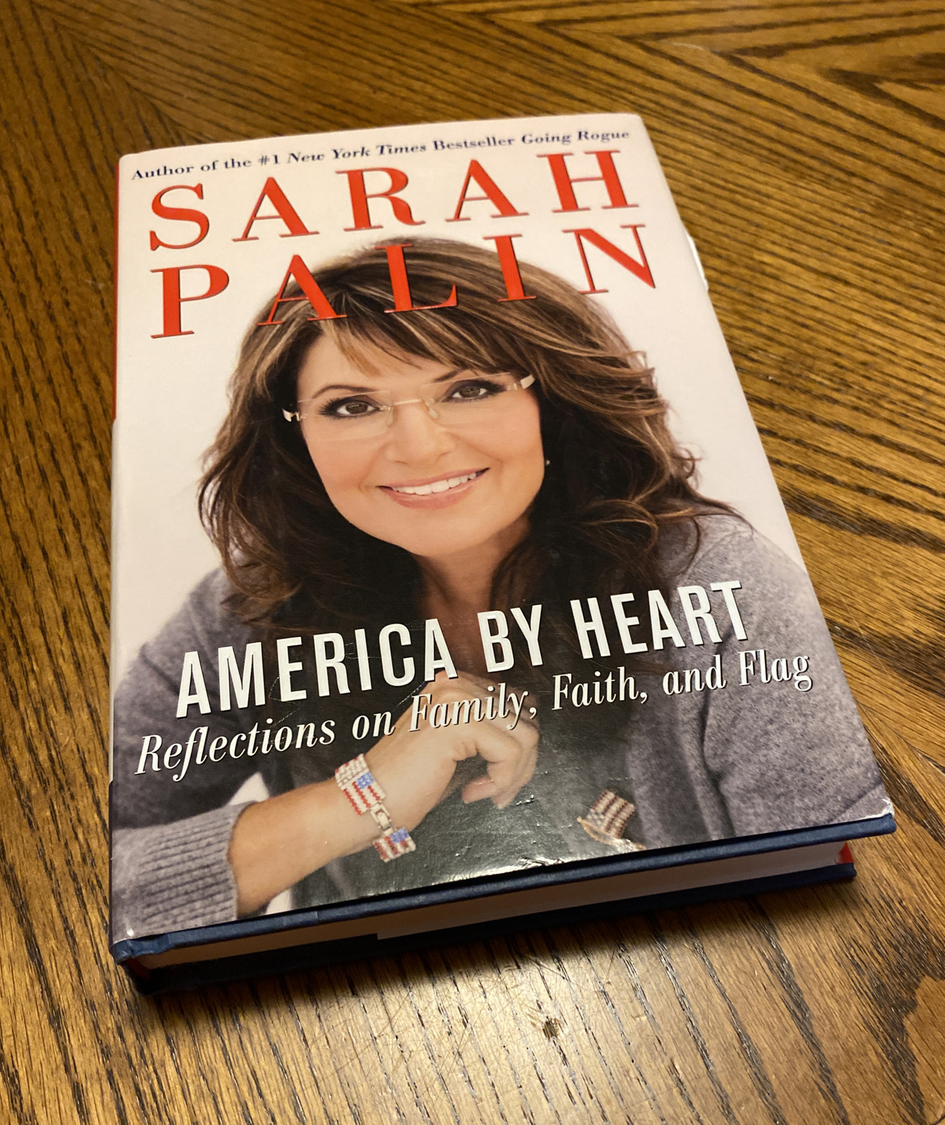 Rare!!Signed Sarah Palin America by Heart Book Alaska Governor ...