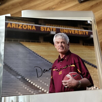 Dennis Erickson Arizona State Coach Signed Autographed 8x10 Photo | eBay