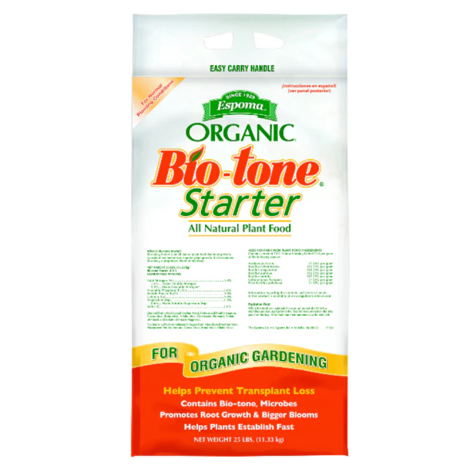 Espoma Bio-tone Starter All-Natural Plant Food, 25lb (3 Pack) | eBay
