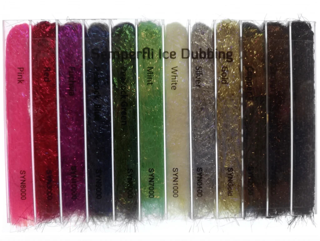 Semperfli Ice Dubbing Dispenser 12 Colors | eBay
