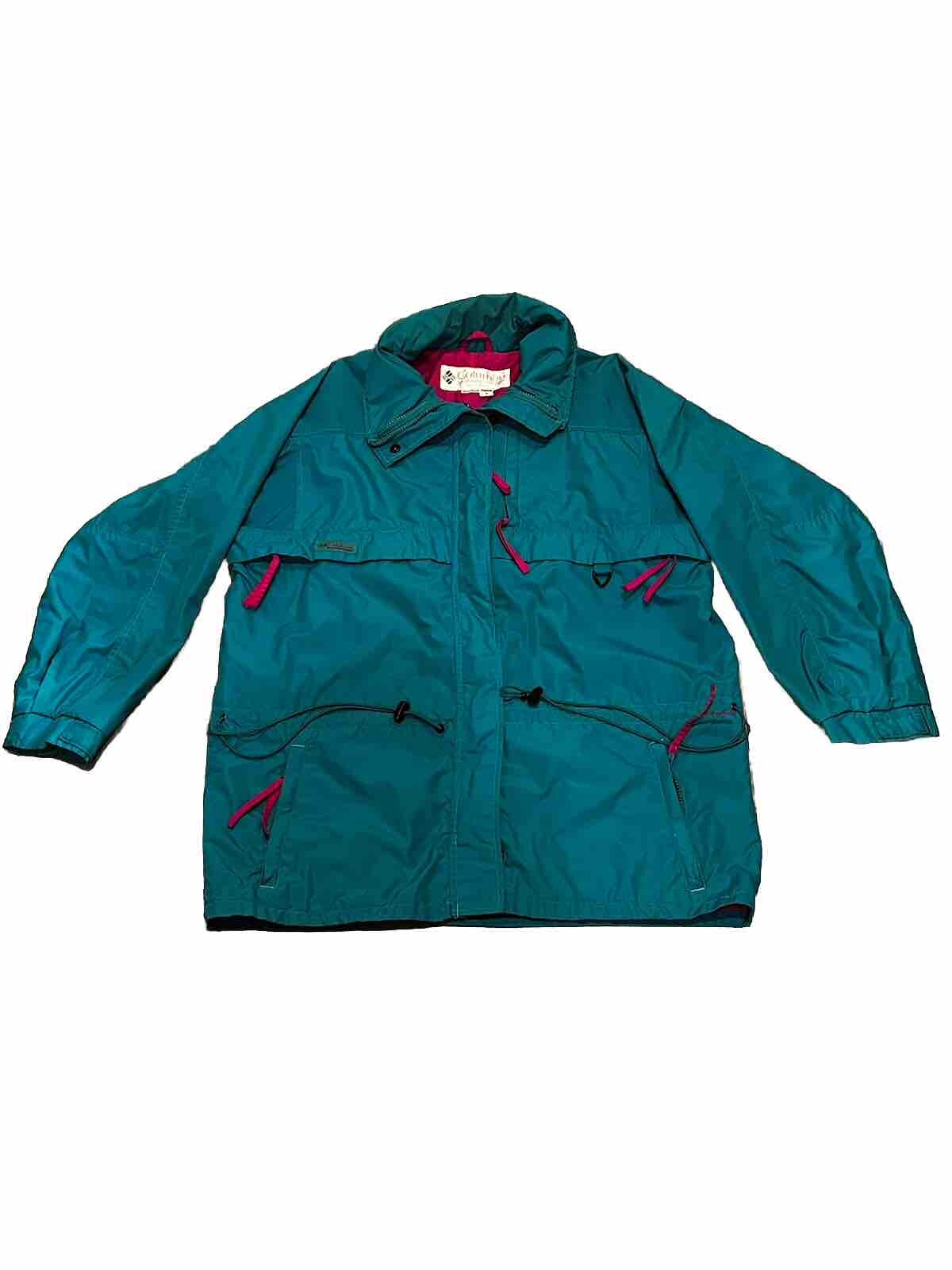Vintage Columbia Gizmo 90's Color Teal & pink Woman’s… - Gem