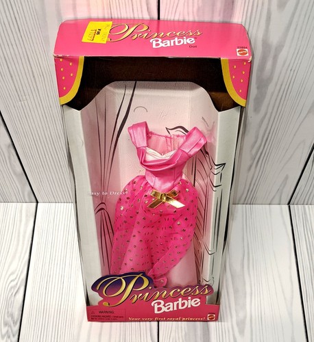 Mattel Barbie Doll 1998 Your Very First Royal Princess Box & Dress Only ...