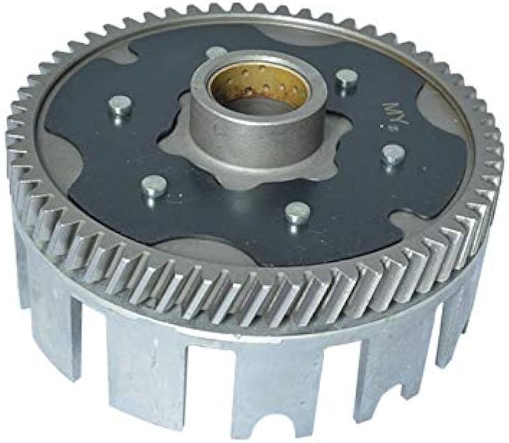 SUZUKI OEM RM80 RM85 RM 80 85 85L GENUINE CLUTCH BASKET W/ GEAR 21200 ...