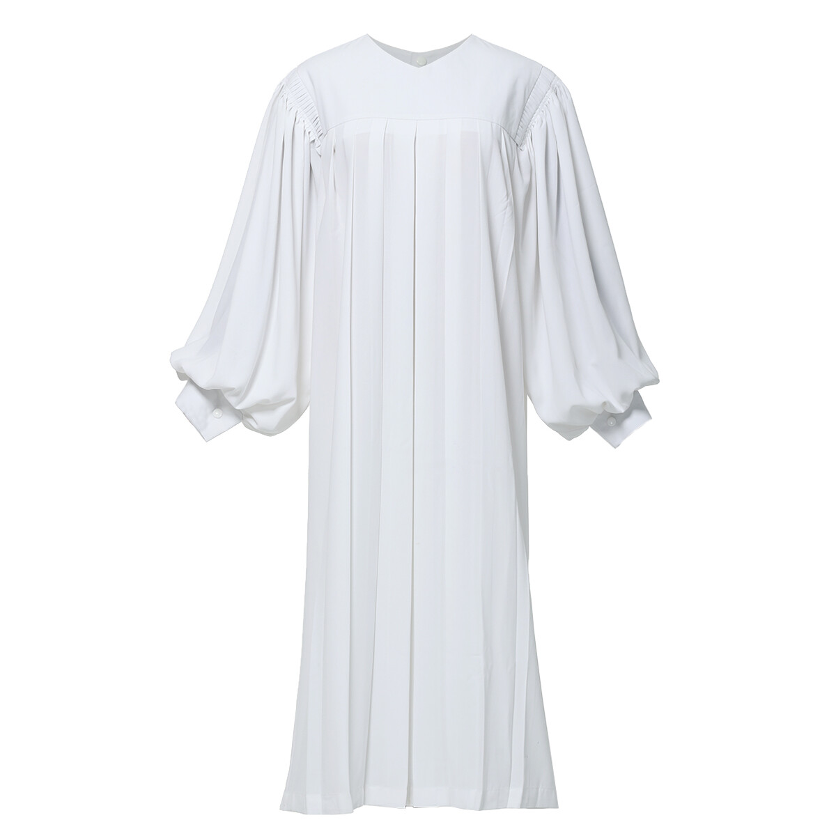 Clergy White Choir Robe Liturgical Praise Church Worship Dance Robe ...