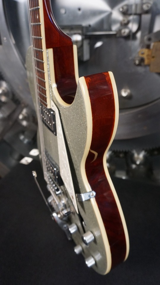 Michael Kelly Semi-Hollow Dual F-Hole HH - Silver Sparkle Korea w ...