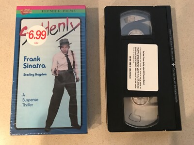 Suddenly (VHS, 1986) Frank Sinatra, Sterling Hayden | eBay