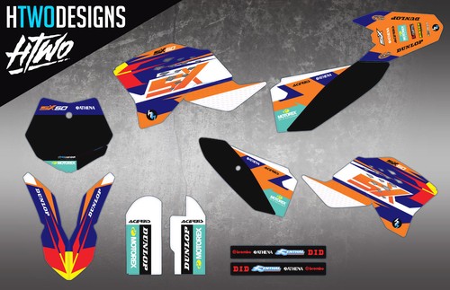 KTM 50 GRAPHICS SX50 2009-2015 DECAL KIT STICKERS GRAPHIC KIT DECALS ...