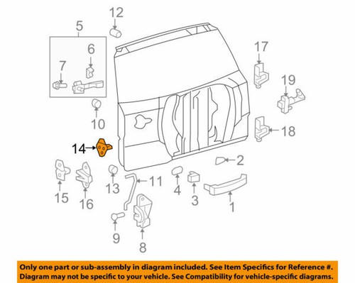 69410-42020 Toyota Plate assy, front door lock striker 6941042020, New ...