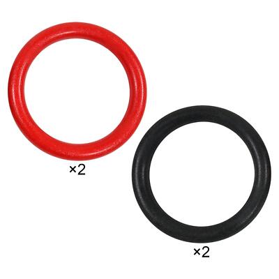 2Pcs Gymnastic Rings for Men Women Bar Attachment Pull up Exercise ...