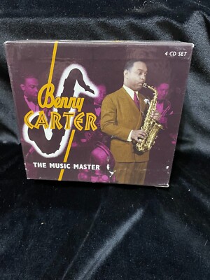 The Music Master by Benny Carter (Sax) (CD, Jun-2004, 4 Discs, Proper ...